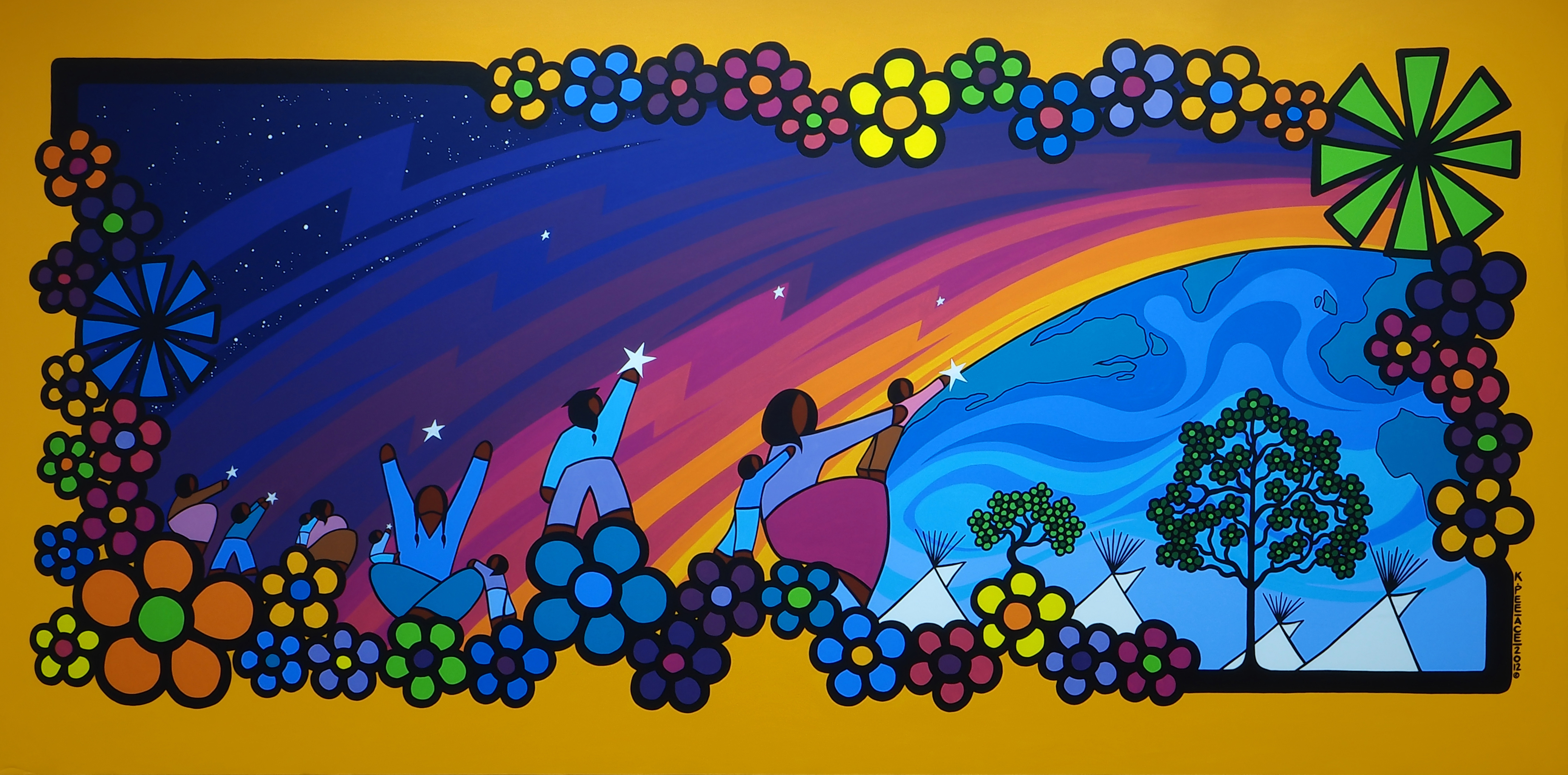 Paint with First Nations artist Kevin Pee-ace - College of Arts and ...